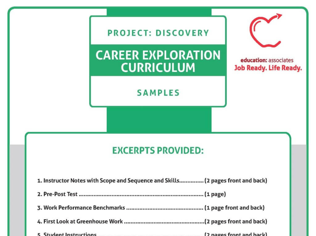 Curriculum Samples - Education Associates