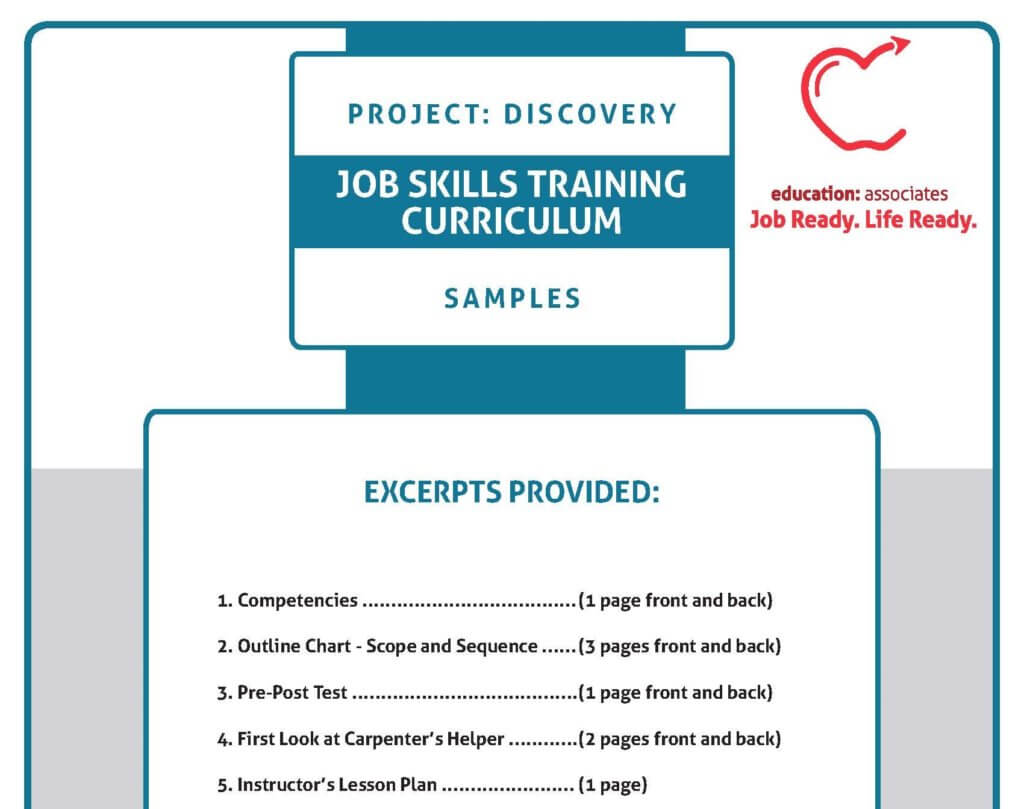 Curriculum Samples - Education Associates