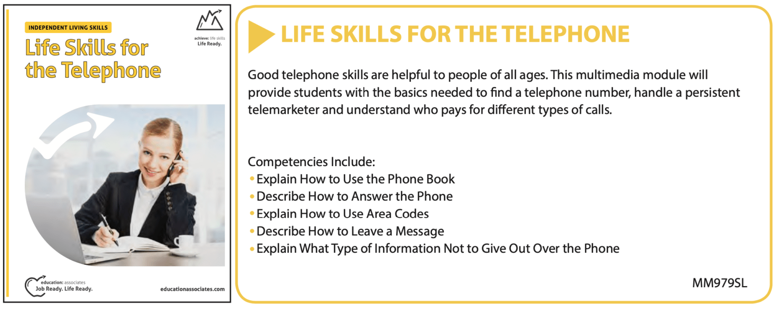 Independent Living Skills - Education Associates