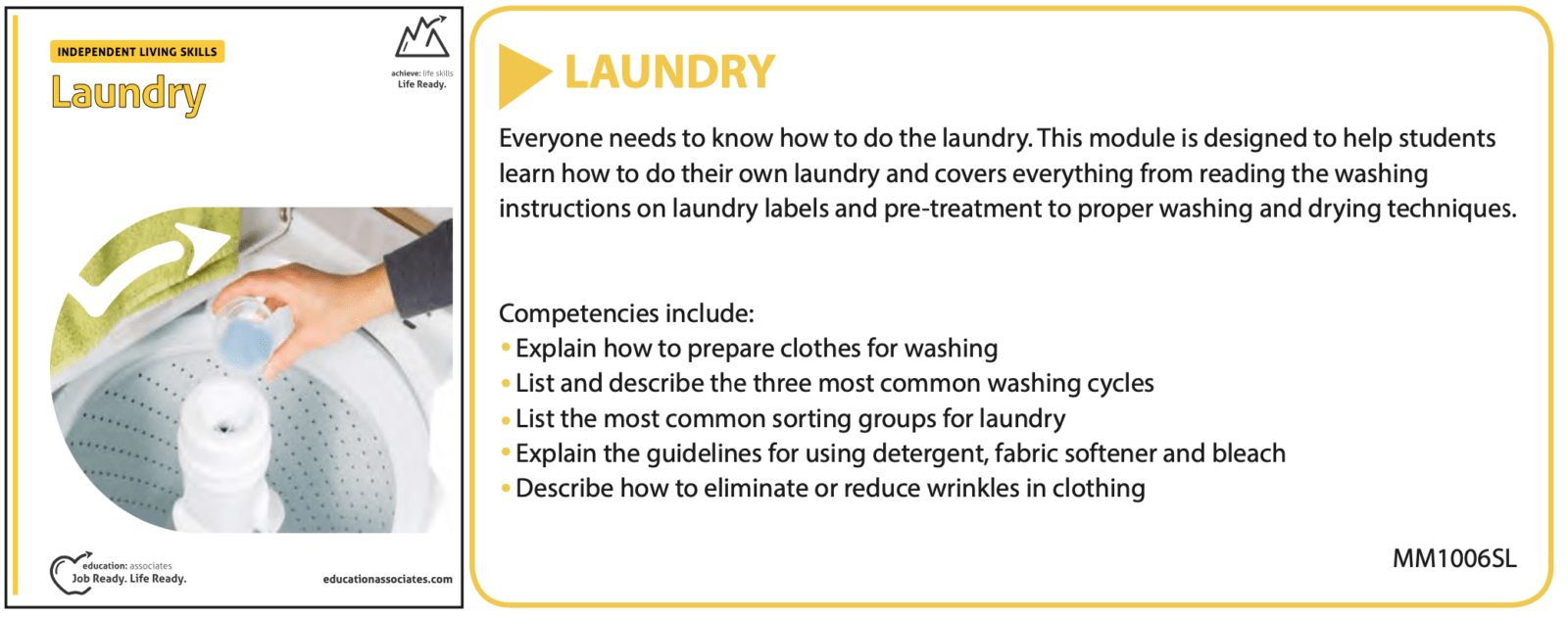 Independent Living Skills - Education Associates